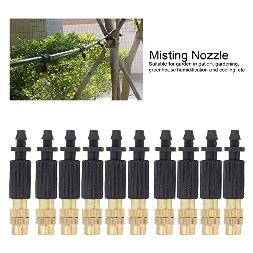 Drip Irrigation Sprayer, Misting Nozzle Cooling for Garden for 4/7mm Pipe