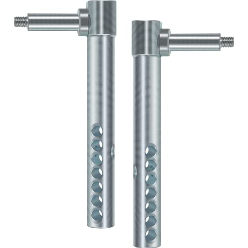 Yoursme AM131288 AM131289 Front and Rear Mower Deck Gage Wheel Arm for John Deere Mower Decks 48C 54C and 62C Diameter 1”