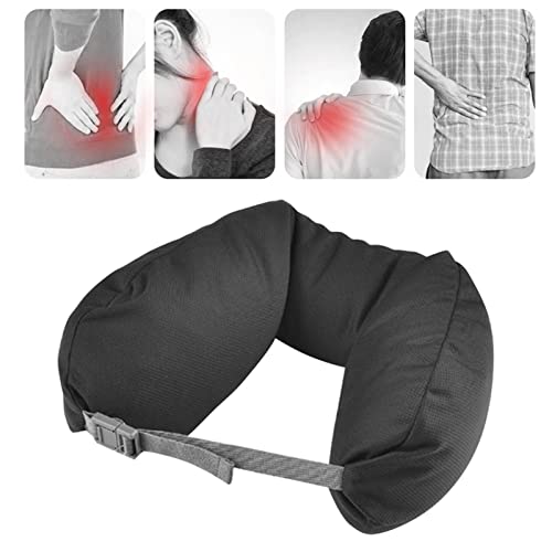 BVCED Neck Pillow, Portable Comfortable U Shaped Neck Cushion, Travel Pillow for Airplanes, Car, Camping, Office, School, Head Neck Pillow Soft Sleep Desk Nap Pillow with Breathable Cover