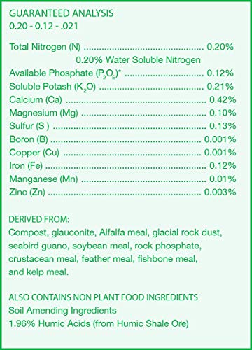 Good Earth Organics, Zen Blend Premium Potting Soil, Organic All Purpose Seed Starter Soil for Leafy Greens, Tomatoes & Other Seedlings, Seeds and Starts (2.5 Gallon)