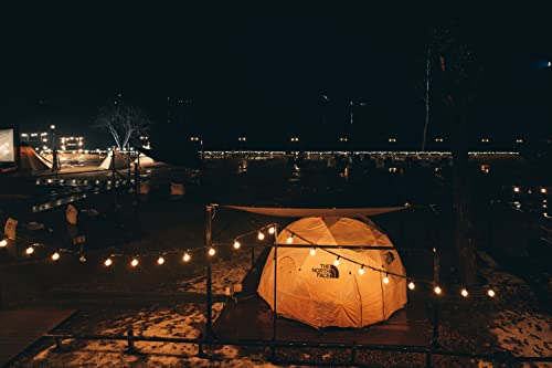 Binval Outdoor Led String Lights 97ft Patio Lights with 48 G40 Shatterproof Bulb(1 Spare) Hanging Globe Lights Waterproof Hanging Lights String for Outside Backyard Porch Bistro Party Garden Gathering