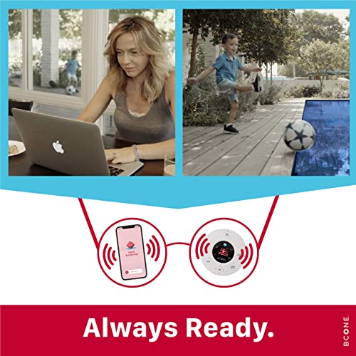 Multi BCone Smart Floating Pool Safety Alarm System + Additional Pool Unit, Compatible with Alexa and Google Assistant, Wi-Fi Connectivity, App Control from Anywhere. Powerfully Loud Alarm