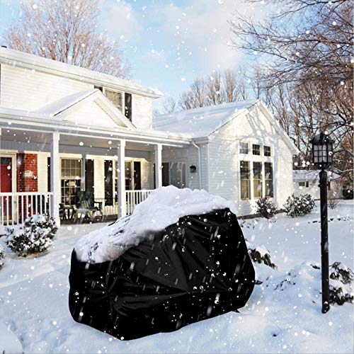 Riding Lawn Mower Cover Waterproof Tractor Cover Heavy Duty Fits Decks up to 54ββ, Large Premium Riding Lawn Tractor Cover UV Resistant Protection, Universal Size