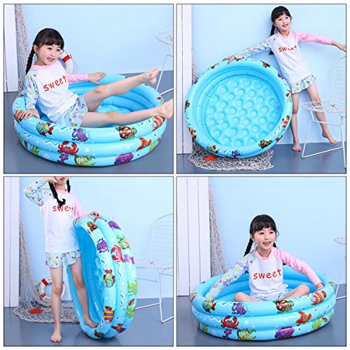 Portable Pool Inflatable Pool Garden Blow up Pool Kids Inflatable Pool Round Inflatable Pool Round Inflatable Baby Inflatables