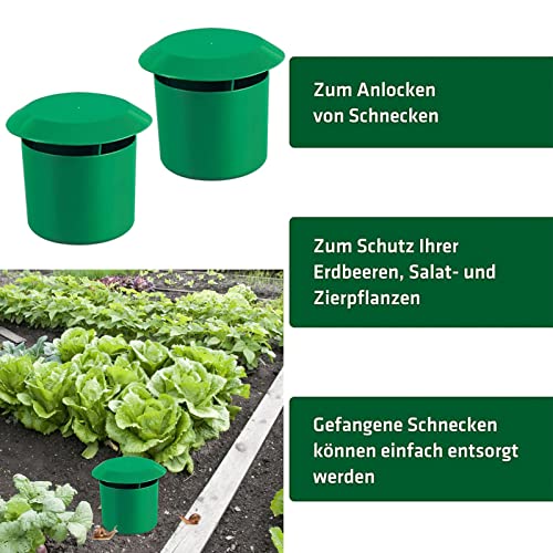 Snail Trap,Snail Cages Snail Trap with Roof - Snail Catch Box Durable and Reusable Slugs Trap Plant, Useful Garden Tools Aquarium Fish Tank Accessories