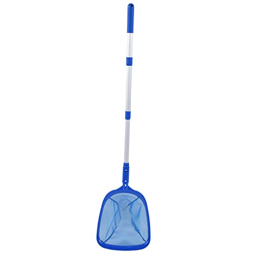 Household Garden Products Pool Skimmer with Retractable Rod for Cleaning Surface of Swimming Pools Hot Tubs Spas Fountains