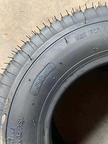 Motorhot Set of 2 16x6.5-8 Garden Turf Lawn Mower Tire 16-6.5-8 4PR Golf Cart Tractor Turf Tires