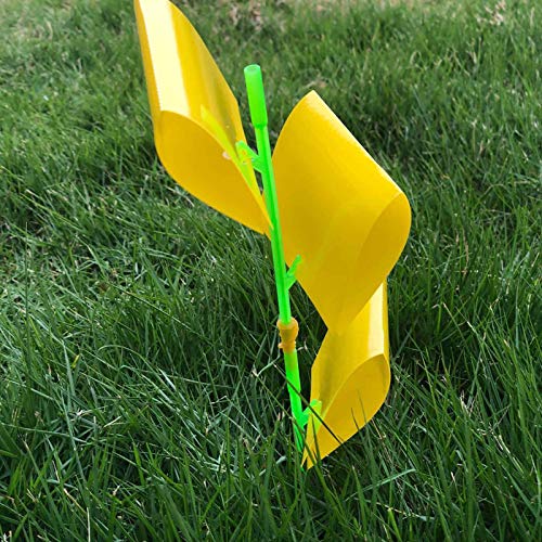 Fly Fruit Indoor Sticky Gnat Stakes Trap 50PCS Patio & Garden 2 Way Glue Broad