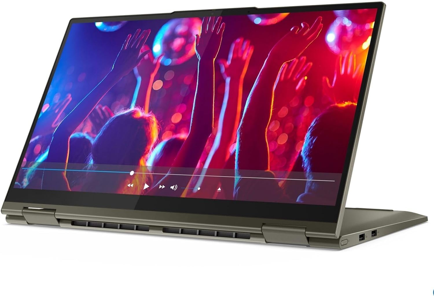 Lenovo Yoga 7i 2-in-1 Touchscreen Laptop, 15.6" FHD 500nits Display, 11th Intel Evo Platform 10-Core i7-1165G7, Intel Iris Xe Graphics, Amazon Alexa, Backlit KB, FP, WiFi 6, Win11 PRO(12GB|1TB SSD)