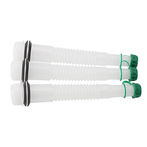 Fait 3 Sets of Replacement Gas Can Fuel Spout Cap Kit Garden Industrial hinery Refuel Tool Used on many Fuel Cans for Industrial hinery(1#)