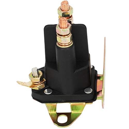 YIXIN Universal Solenoid Relay Fit for Trombetta Ariens Husqvarna AYP Murray Toro Bolens MTD Snapper Troy Bilt Briggs Stratton Bad Boy Hako Simplicity Polaris
