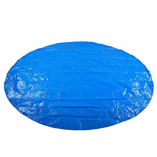 Garden Supplies Round Shape PE Waterproof Rain Dust Proof Swimming Pool Cover Protective Cloth Accessories(RvSky)