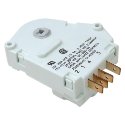 Gxcdizx Upgraded Refrigerator Parts & Accessories Defrost Timer 215846604 for Kenmore/Sears 253.78882010 Refrigerator - 241809401, 241809402 Defrost Timer