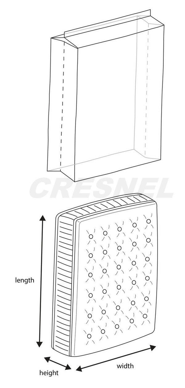Mattress Bag for Moving & Long-Term Storage - Queen Size - Enhanced Mattress Protection with Extra Thick Tear & Puncture Resistance Polyethylene