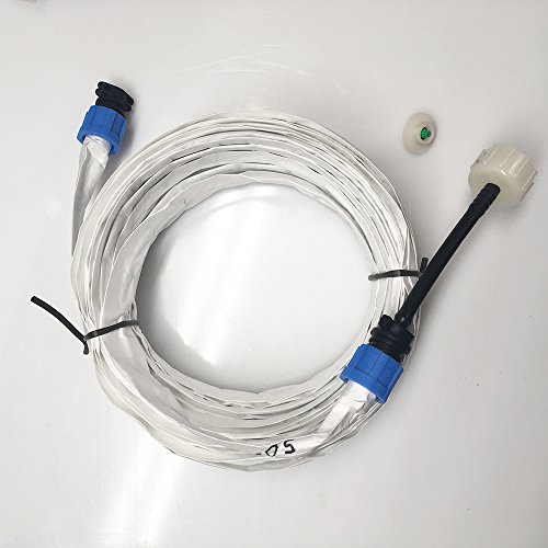 Blumat EasySoak 50’ Automatic Watering Slow Soaker Hose System for Gardens, Greenhouses, and Farms – Flow Restrictor, Adapters, and Fittings Included