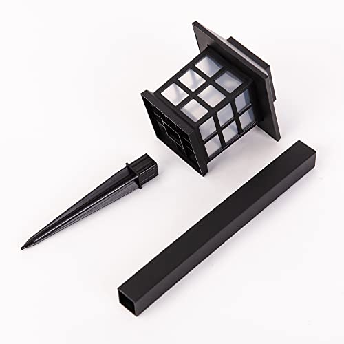 LAUREL CANYON Solar Pathway Lights 8 Pcs, Outdoor Solar Landscape Decorative Lights, Automatic Walkway Lights with LED Light Bulbs for Garden, Path, Yard, Lawn, Square