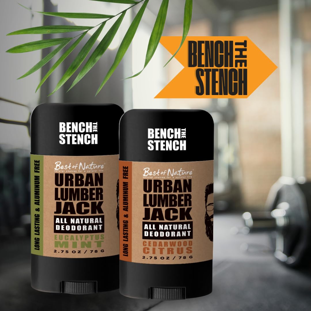 Best of Nature's Urban Lumberjack All Natural Deodorant - Cedarwood Citrus