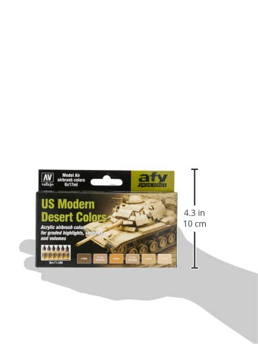 Vallejo Model Air Set - US Modern Desert Colors
