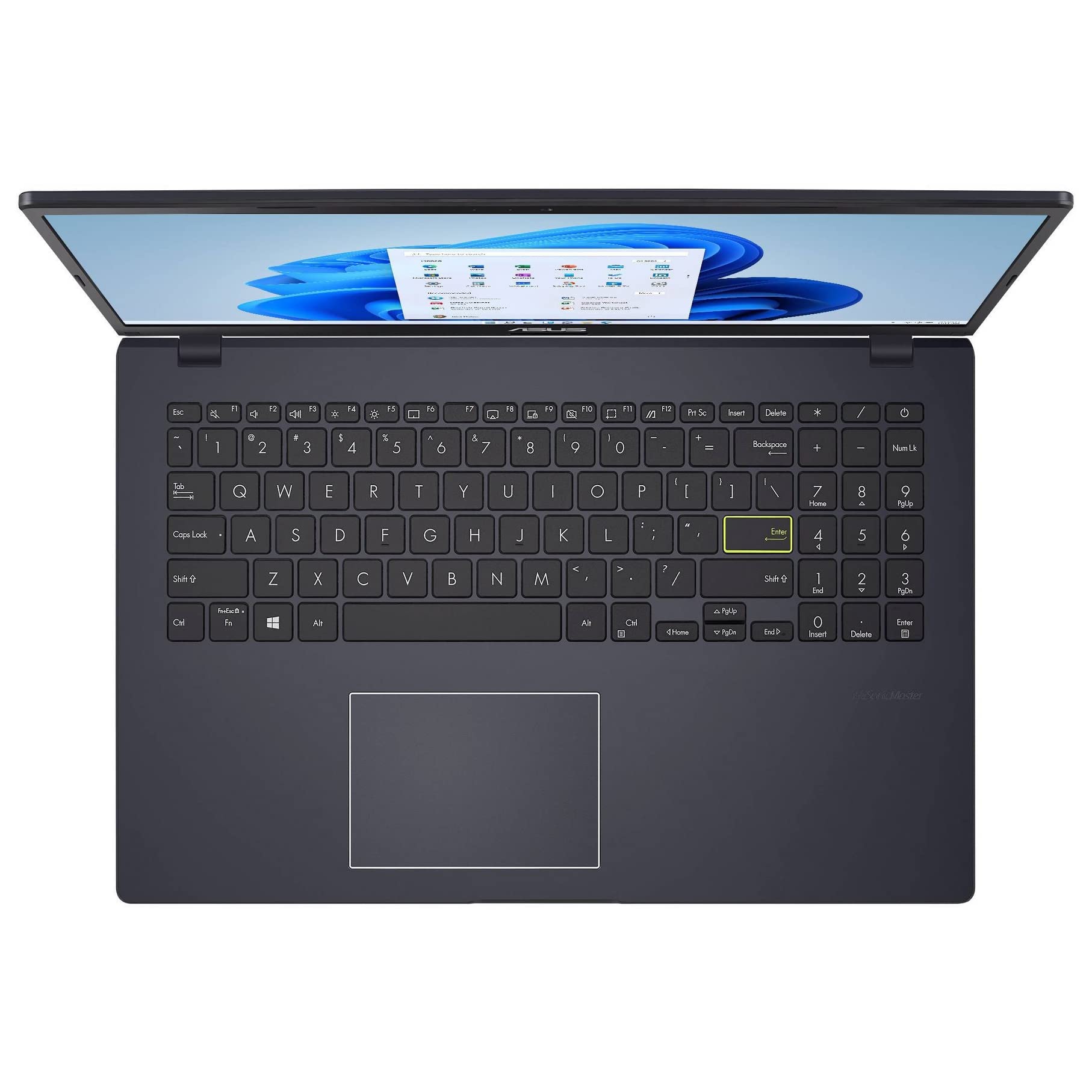 ASUS L510 15.6" Ultra Thin Laptop Computer, Quad-Core Intel Pentium Silver N5030, 4GB DDR4 RAM, 128GB eMMC, AC WiFi, Bluetooth, USB-C, 1 Year Office 365, Black, Windows 11 S, BROAG USB Extension Cable