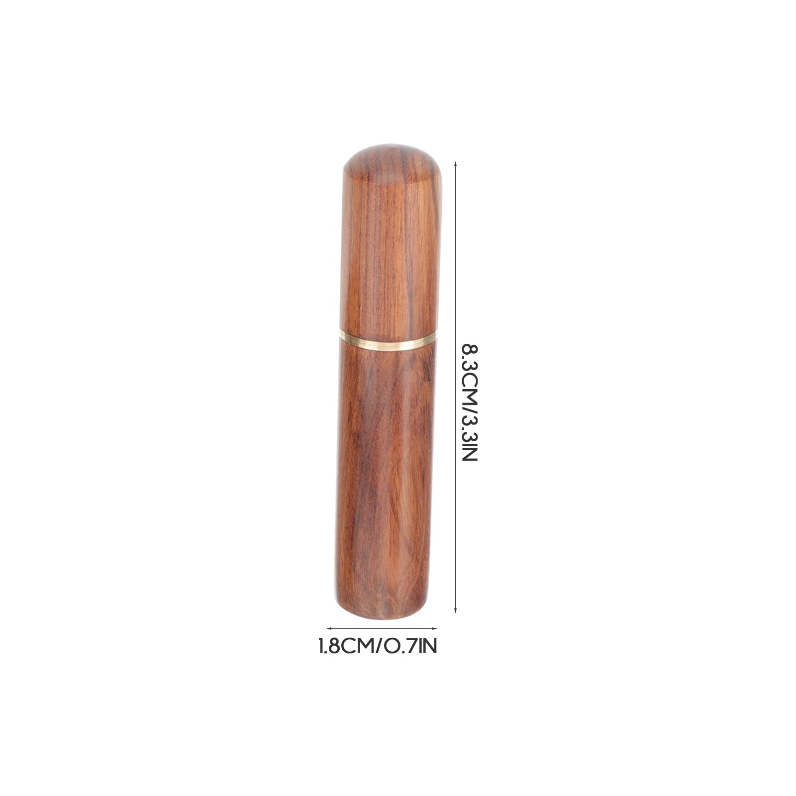 Ciieeo 16 Pcs Wooden Needle Wooden Needle Case Tube Needle Storage Tube Sewing Needles Container Case Sewing Needles