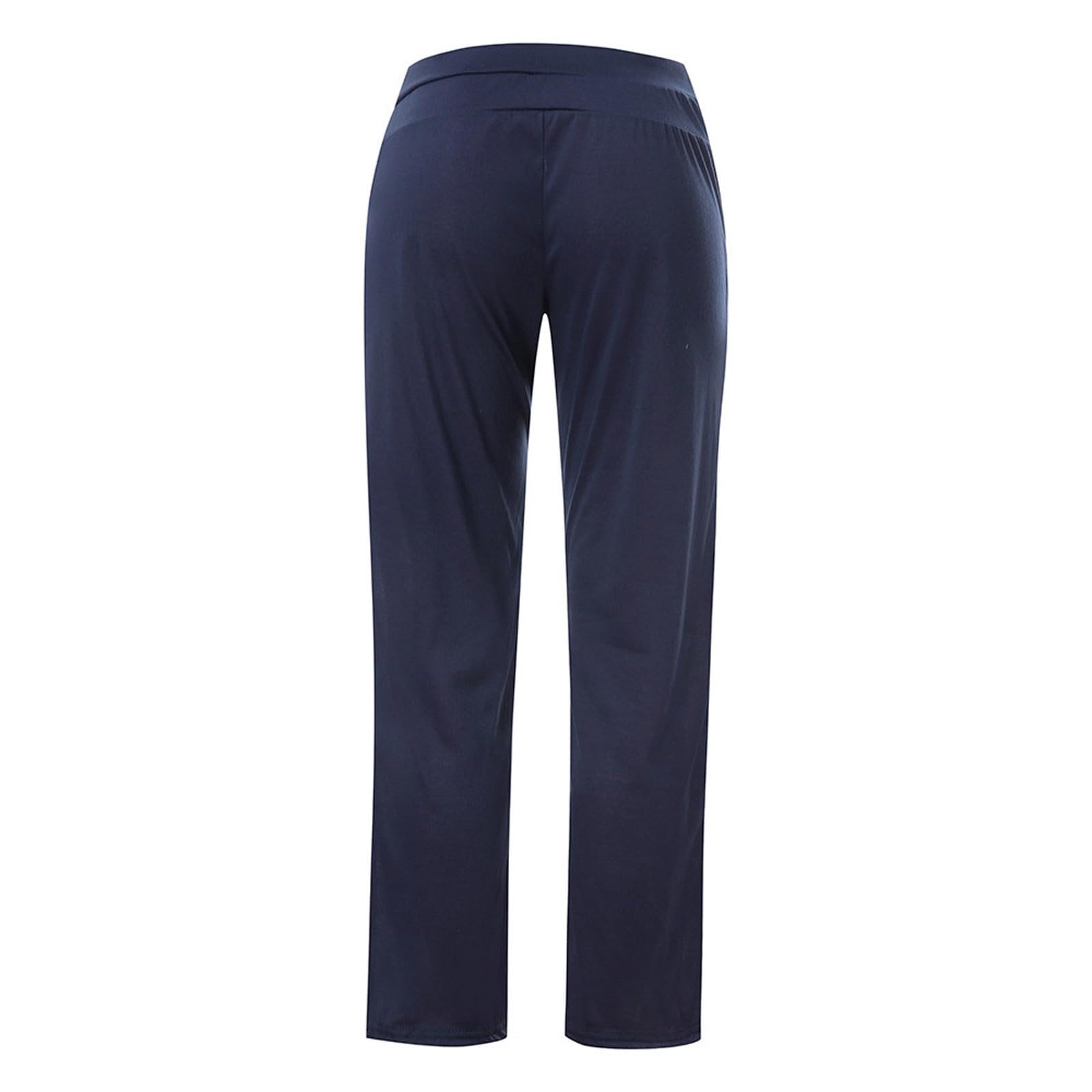 Women's Baggy Sweatpants Casual Size Elastic Waistband Cinch Bottom Joggers Pants Active Long Trousers with Pockets