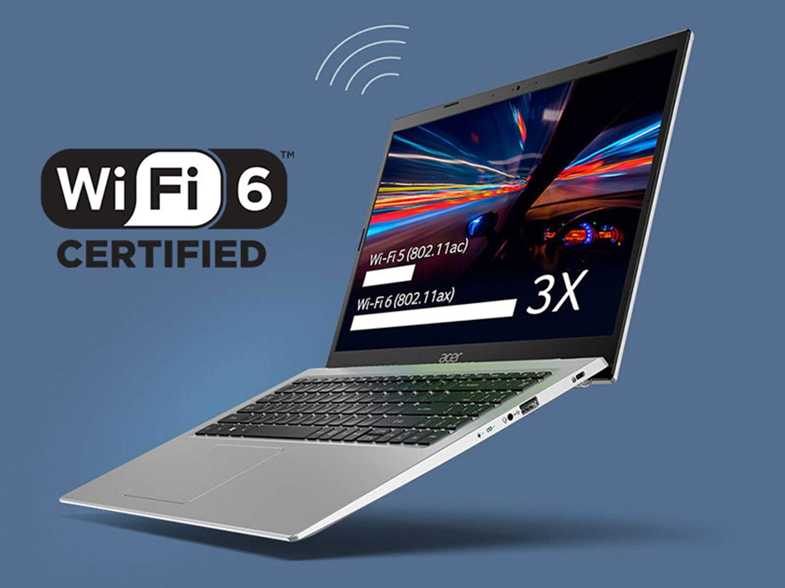 Acer Aspire 5 A515-56-363A, 15.6" Full HD IPS Display, 11th Gen Intel Core i3-1115G4 Processor, 4GB DDR4, 128GB NVMe SSD, WiFi 6, Backlit Keyboard, Windows 10 Home (S mode)