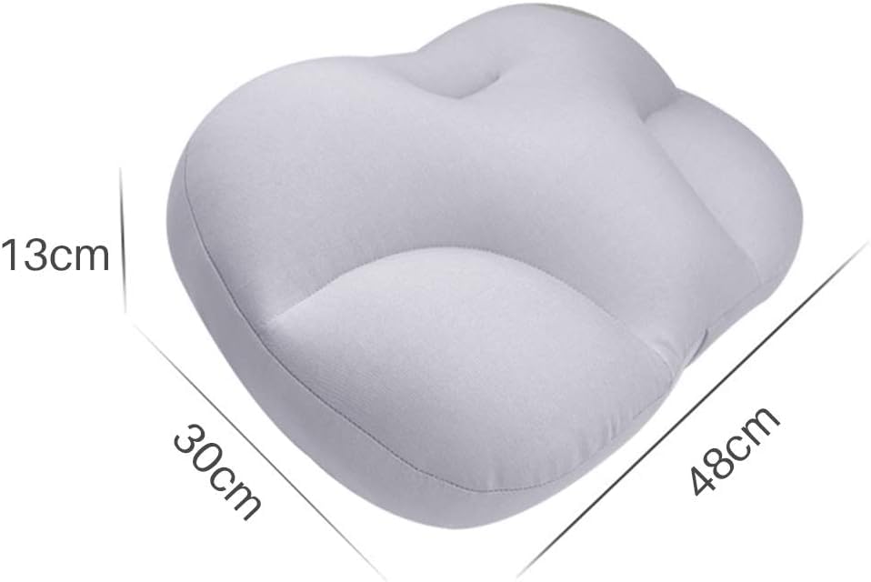 Fast Sleep Pillow, All-Round Sleep Pillow Comfortable Breathable Pillow Ergonomically Designed Deep Sleep Neck Support Pillow for Pain Relief Sleeping Side Sleeper, Fits Any Sleeping Position (black)