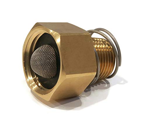 The ROP Shop Garden Hose Inlet Connector, 1/2" MPT x 3/4" FGHT for Annovi Reverberi AR7300