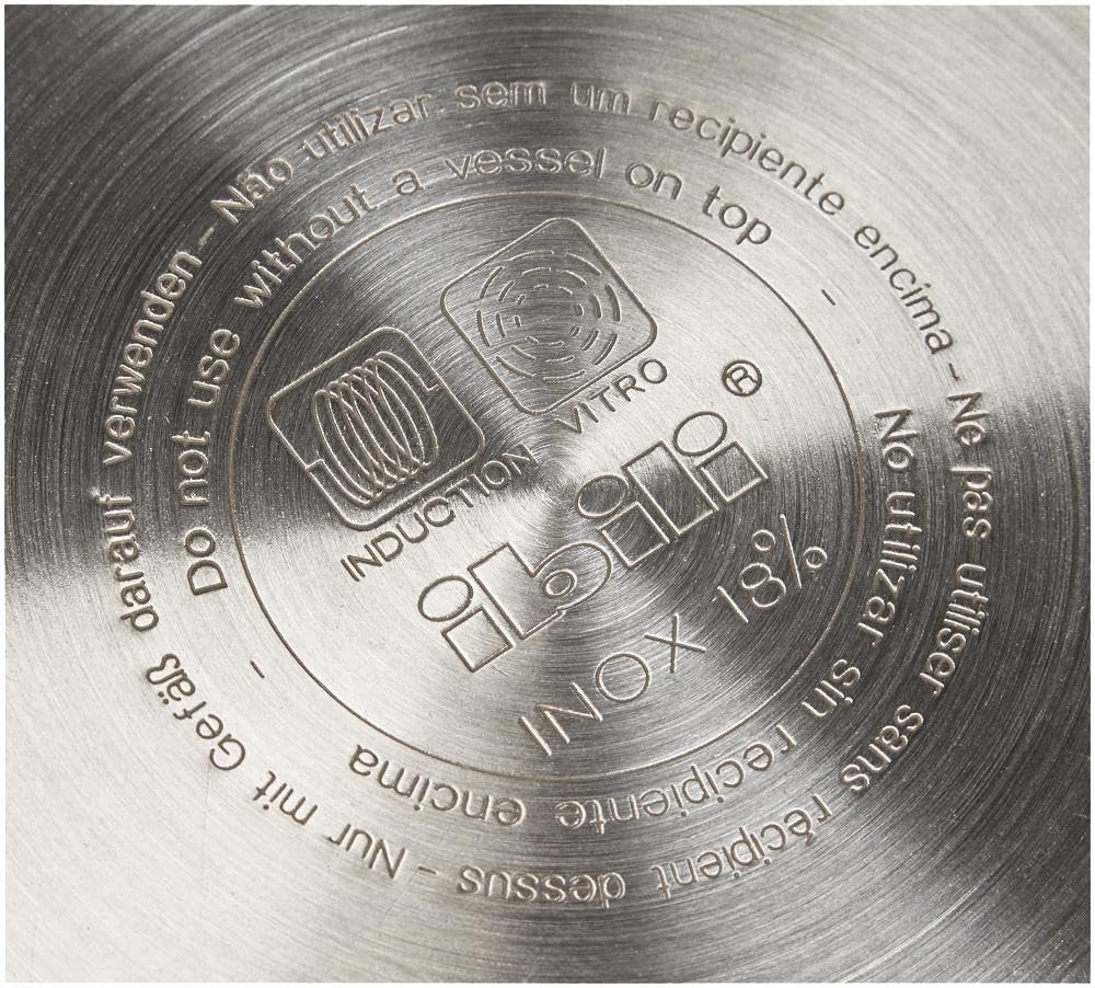 Ibili Stainless Steel Induction Adapter Plate, Heat Diffuser for Gas Stove and Electric Stove, Dishwasher Safe, 5.5 Inches - Made in Spain