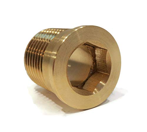 The ROP Shop Garden Hose Inlet Connector, 1/2" MPT x 3/4" FGHT for Annovi Reverberi AR7300