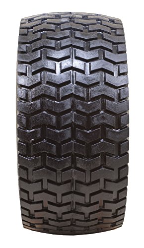 Marathon 30426 15x6.50-6" Flat Free Lawnmower Tire on Wheel, 3" Hub, 3/4" Bushings