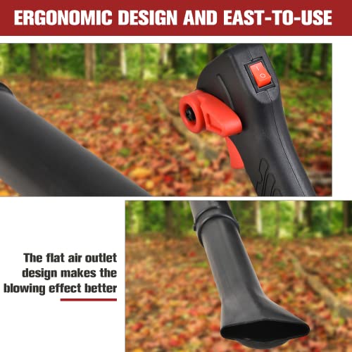 TPKOWE Backpack Leaf Blower, 76cc 4-Stroke Engine Portable Powerful Blowing and Low Fuel Consumption Gas Powered Leaf Blower, Cordless 76cc Blower for Yard, Garden, Lawn Care and Street Cleaning