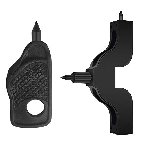 10PCS Drip Irrigation Tube Hole Punches, Kalolary Drip Hose Hole Punch for 4/7mm PE Pipe Hole Punches, 5PCS Mini Water Pipe Punch 5PCS Bull-head Tubing Punch for Outdoor Lawn Garden Water System Tools
