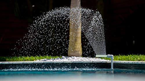 Pool Fountain Swimming Pool Accessories - Waterfalls Cool Warm Pool Water Temperatures, Sprinkler Aerates for Fresh Pool Water, Fits 1.5" Threaded InGround & Above Ground Pool Fountains Return Jets