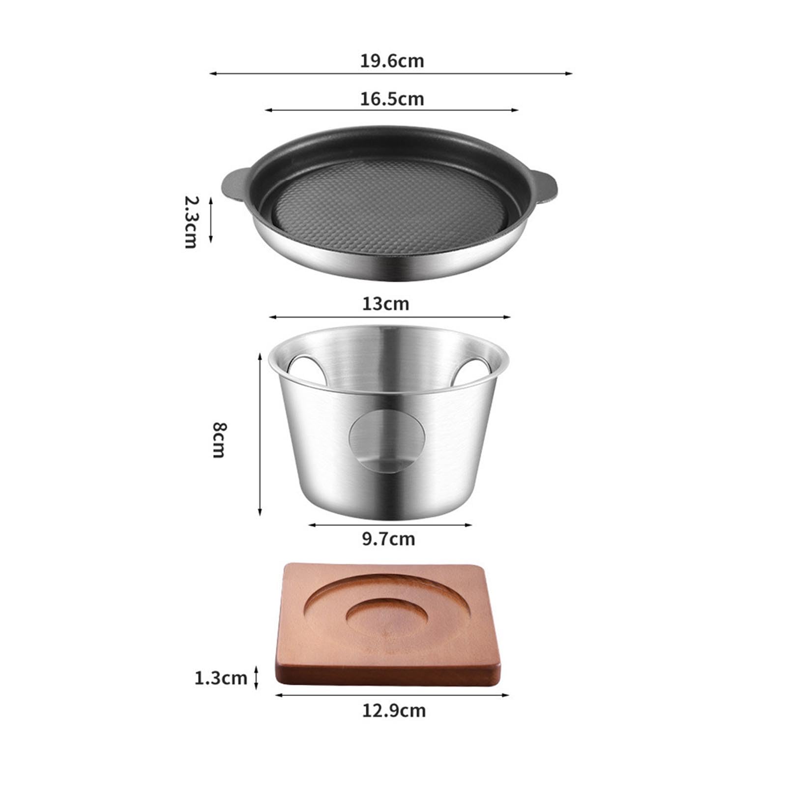 RSBFER Mini Alcohol Barbecue Stove - Japanese Small Tabletop Charcoal Grill Household Smokeless Barbecue Stove for Yakiniku Takoyaki