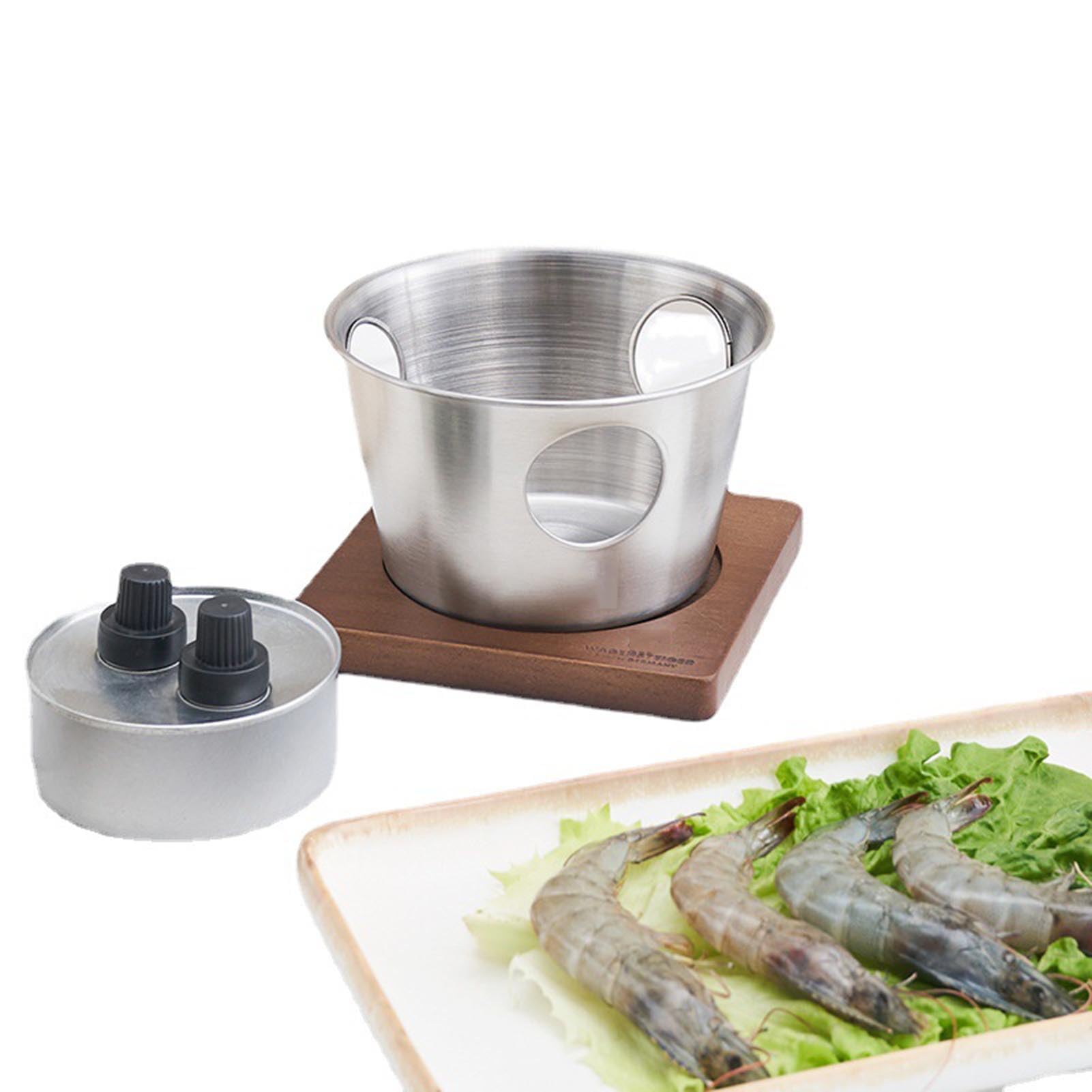 RSBFER Mini Alcohol Barbecue Stove - Japanese Small Tabletop Charcoal Grill Household Smokeless Barbecue Stove for Yakiniku Takoyaki