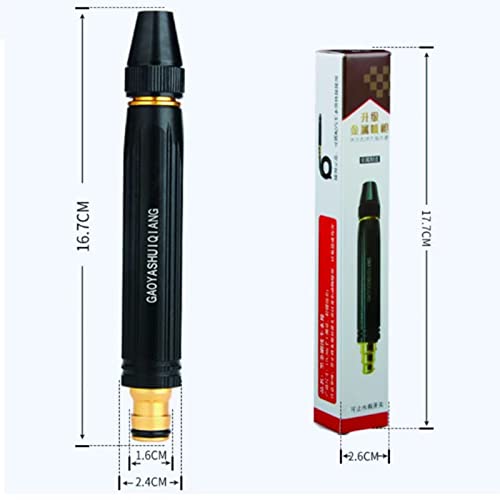 High Pressure Washer Wand High Pressure Garden Hose Nozzle Sprayer Cleaning Tool for Courtyard Water Output