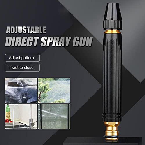 High Pressure Washer Wand High Pressure Garden Hose Nozzle Sprayer Cleaning Tool for Courtyard Water Output