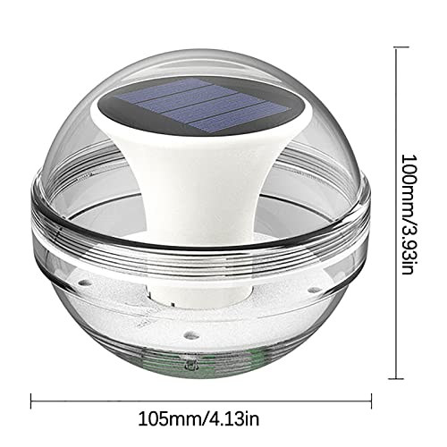 Solar Water Floating Light Outdoor Waterproof Night Light Home Garden Pool Floating Decorative Light No Need Battery or Charger, Energy-Saving and Environment-Friendly