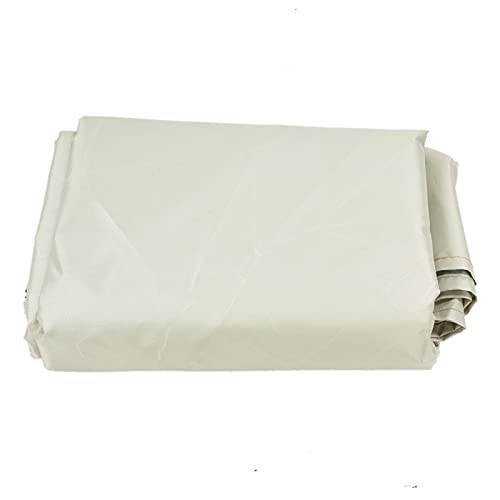ZPSHYD Swimming Pool Roll Cover, Outdoor Swimming Pool Roll Waterproof Protector for Outdoor Heavy Duty Garden Beige(M:550 * 96cm)