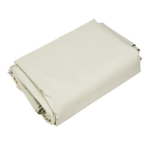 ZPSHYD Swimming Pool Roll Cover, Outdoor Swimming Pool Roll Waterproof Protector for Outdoor Heavy Duty Garden Beige(M:550 * 96cm)