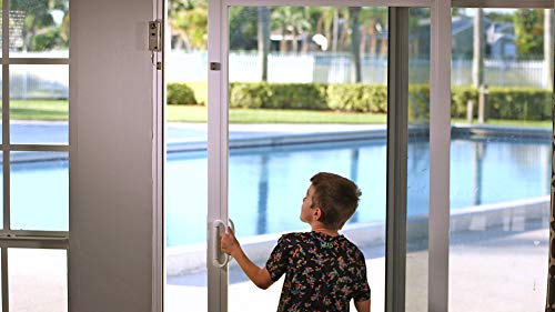 Yardgard Door and Window Pool Alarm, Child Safety UL 2017 Compliant Alarm for Pool Gates and Sliding Doors, Weatherproof, Wireless, Work as a UL Compliant Siren, ETL Certified, Easy to Install, White