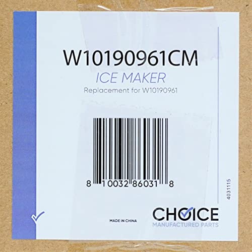 IM961 WPW10190961 Refrigerator Icemaker Ice,Replacement for Whirlpool OEM