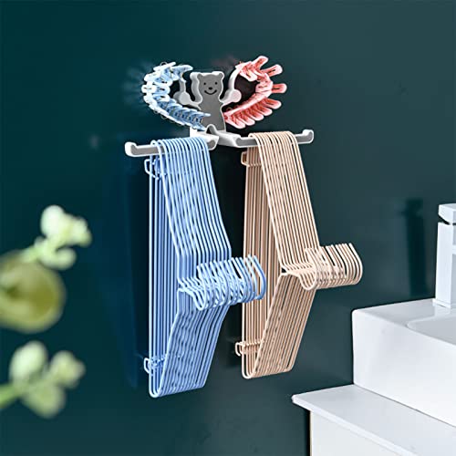 Bathroom Towel Rack, Hand Towel Bar Self Adhesive Wall Mounted Bathroom Towel Holder Kitchen Dishcloth Storage Rod, Towel Racks for Bathroom and Kitchen(Grey)