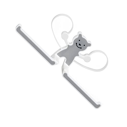Bathroom Towel Rack, Hand Towel Bar Self Adhesive Wall Mounted Bathroom Towel Holder Kitchen Dishcloth Storage Rod, Towel Racks for Bathroom and Kitchen(Grey)