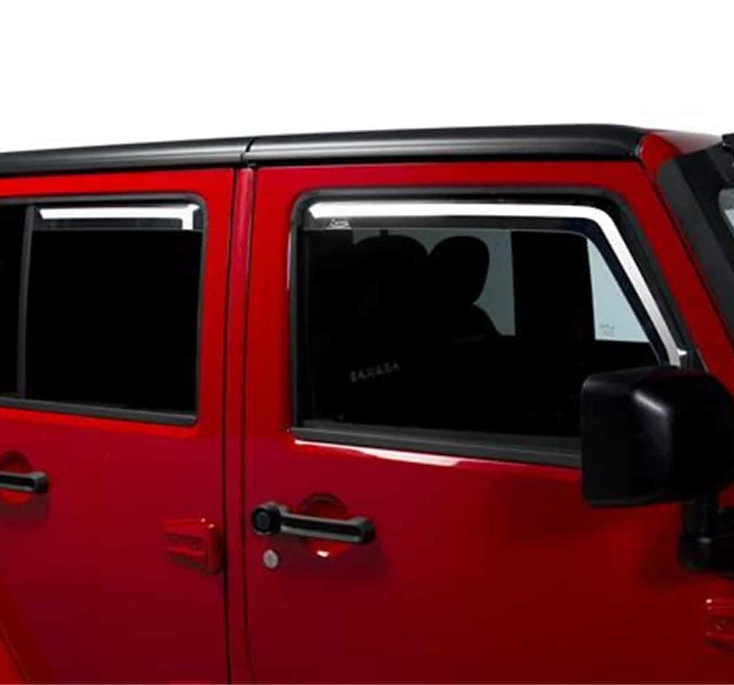 Putco 580137 Element Tinted Window Visor - Set of 4