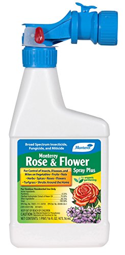 Monterey Lawn and Garden LG6222 Rose and Flower Spray, 1-Pint