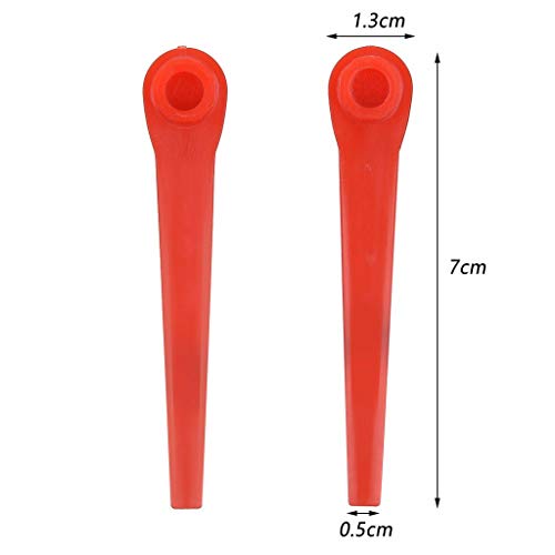 Plastic Tool Box 8841 Replacement for Garde. 20Pcs Service Plastic Long Grass Trim.mer Patio Lawn & Garden Metal Trim Removal Tool (As The Picture, One Size)