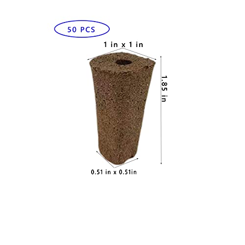 Grow Sponges for Hydroponics Seed Starter Plugs 50 pcs Compatible with AILISS PRO Indoor Garden Kit(Seeds Not Included)
