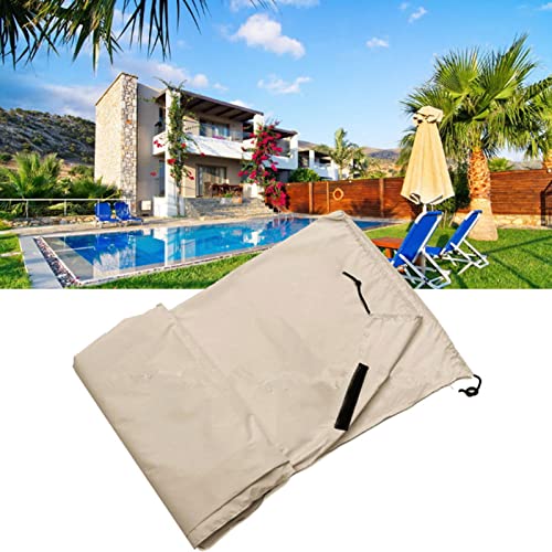 KIWOP Blanket Cover for Pool, Waterproof Protector Cover for Garden Outdoor Paddling Family Pools Protector(S:490 * 96cm)